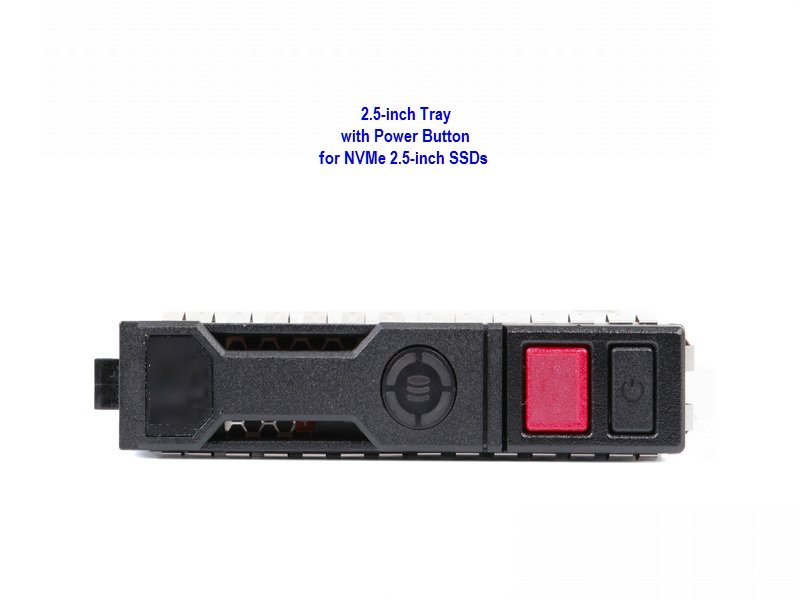 HP Smart Drive Carrier Tray for HP PCIe NVMe 2.5-inch SSDs, Gen10 HP